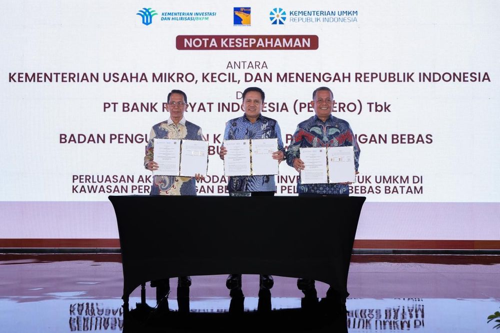 Kementerian UMKM Gandeng BP Batam dan BRI Perkuat UMKM di Ekosistem ...